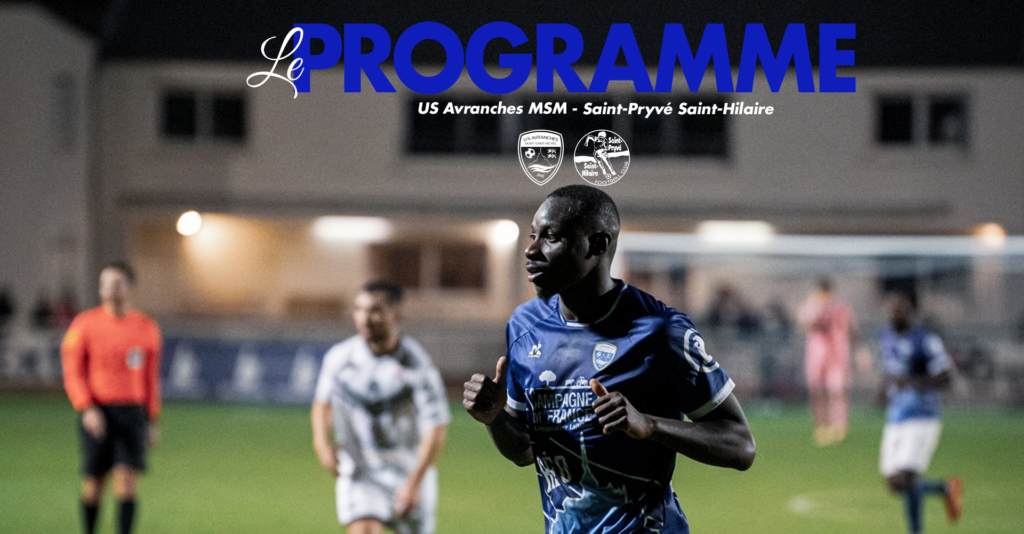 Le programme de match de la J12 ⋆ US Avranches Mont-Saint-Michel